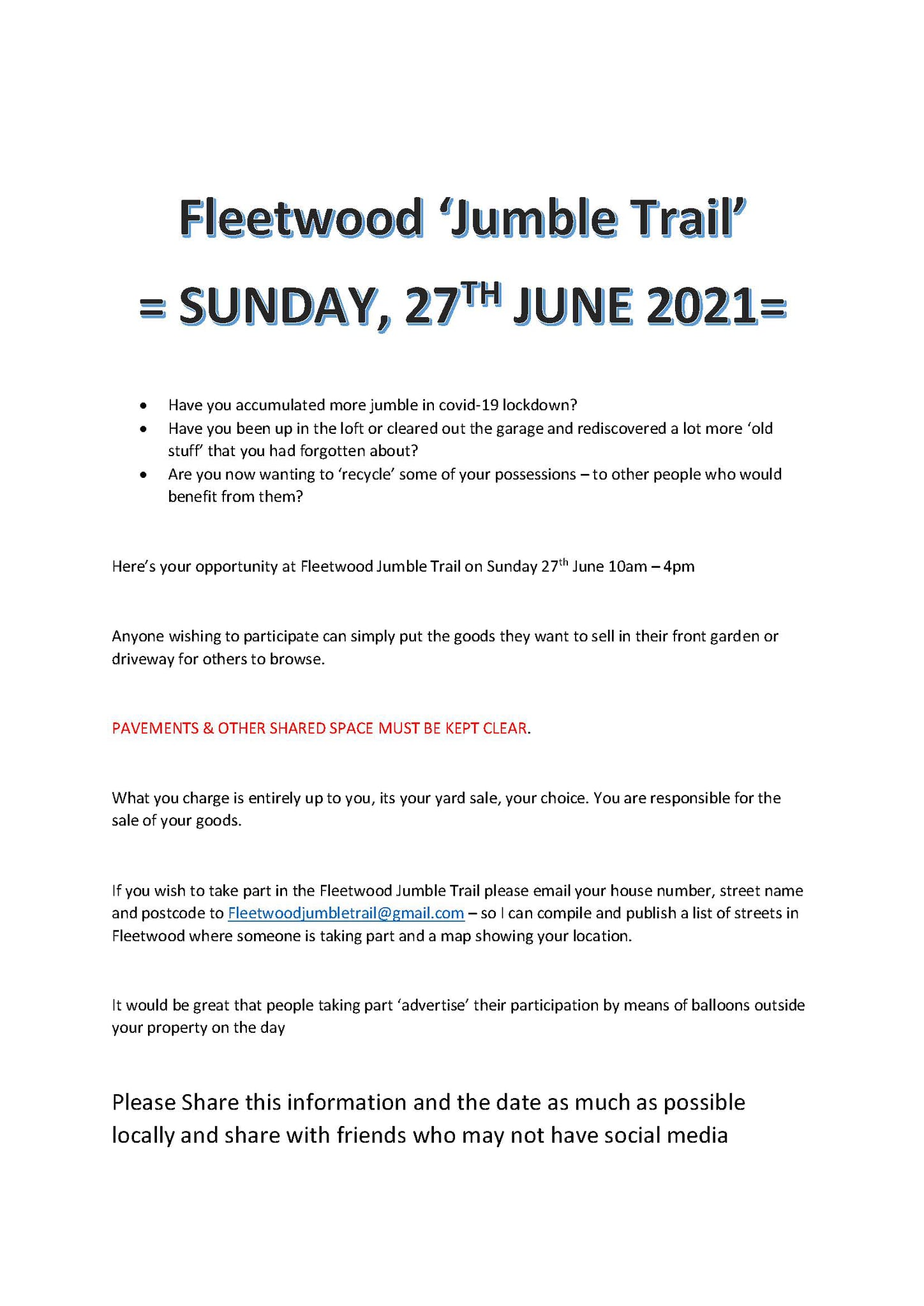 Rules – Jumble Trail Events
